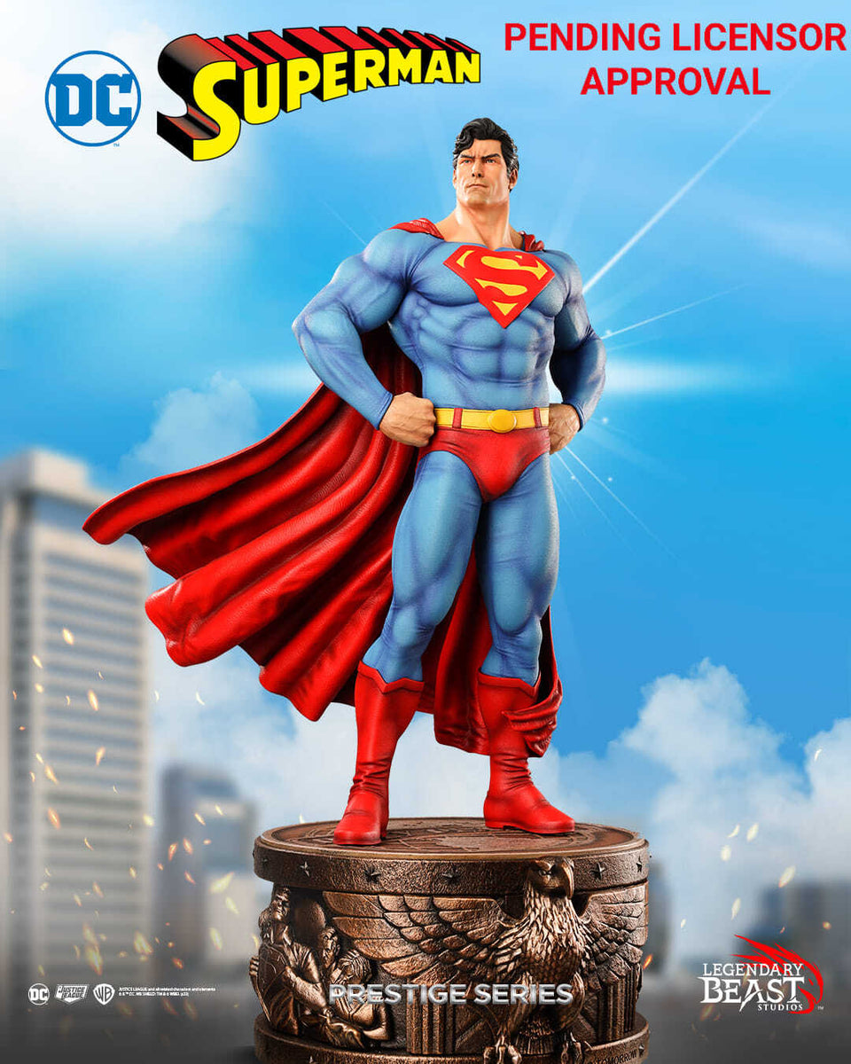 LBS Superman (Light-blue Version) (Regular Version) 1/3 Scale Statue ...