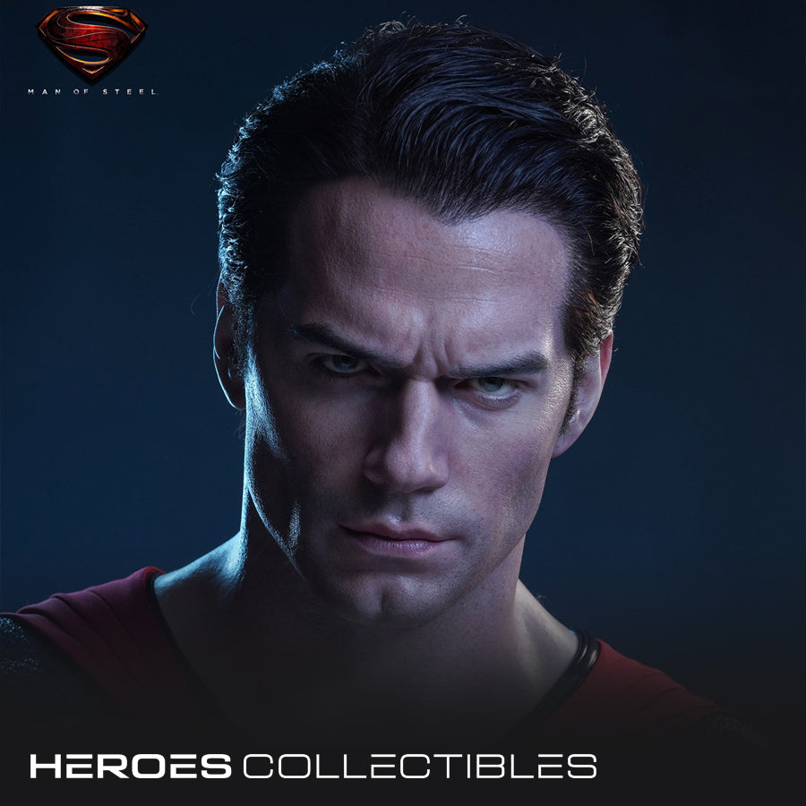 Queen Studios Superman Life-Size (Man of Steel) (Bust) 1/1 Scale Statu ...