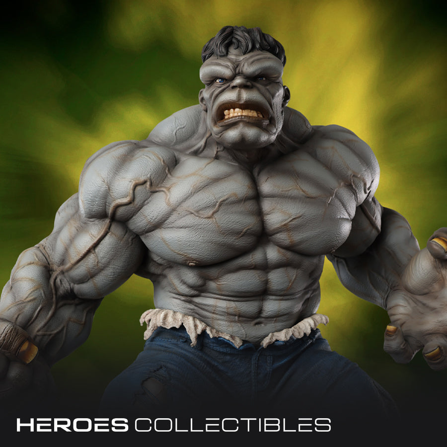 XM Studios Incredible Hulk (Grey Version) 1/3 Scale Statue – Heroes ...
