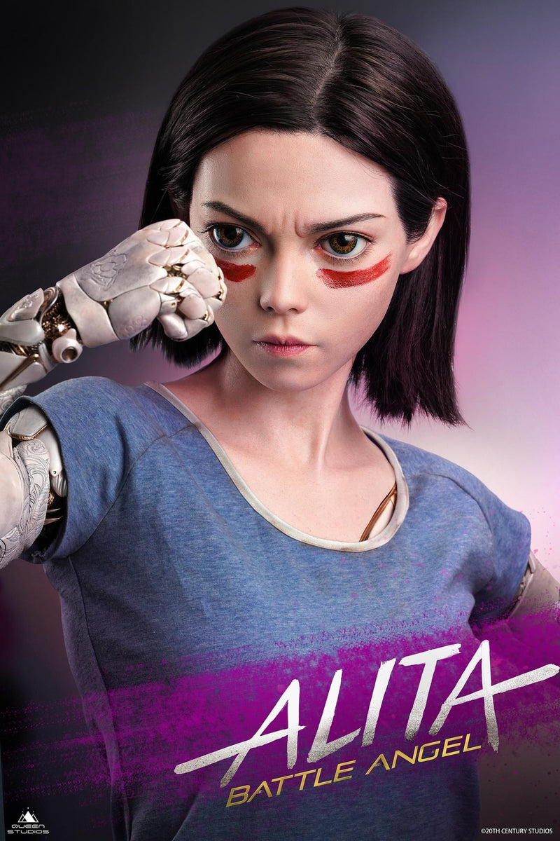 Queen Studios Alita Battle Angel (Premium Version) Life Size Scale Sta ...